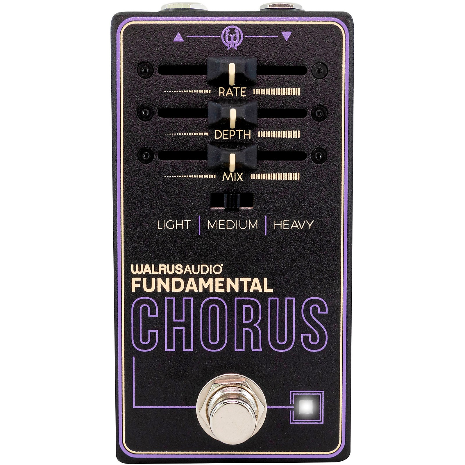 Walrus Audio Fundamental Series Chorus Effects Pedal Black | Guitar Center