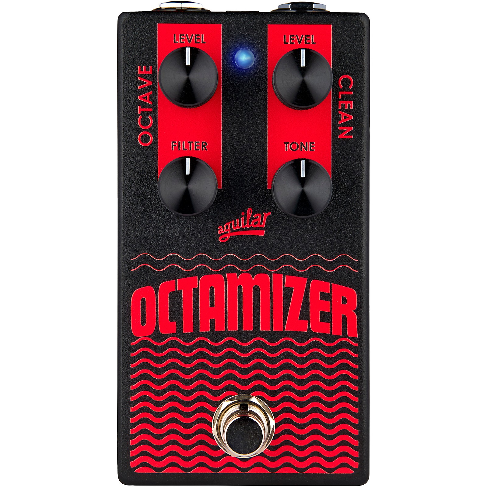Aguilar Octamizer V2 Bass Octave Effects Pedal Black | Guitar Center