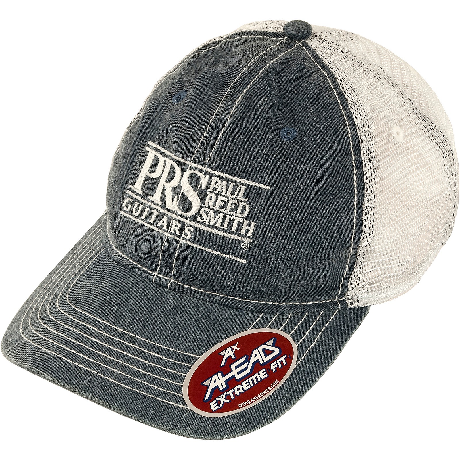 PRS Block Logo Hat - Navy & White | Guitar Center