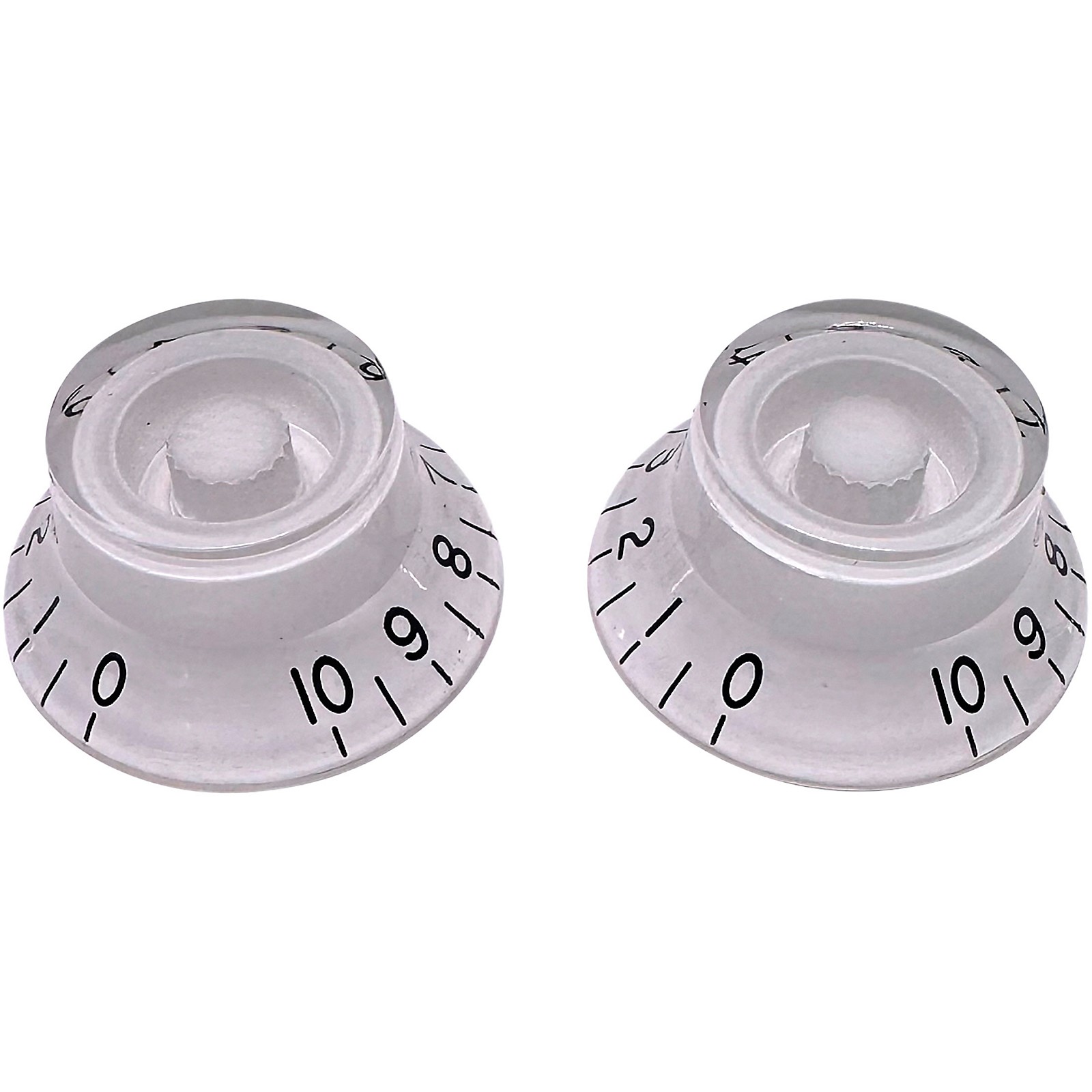 AxLabs Left Handed Bell Knob (Black Lettering) - 2 Pack White | Guitar ...