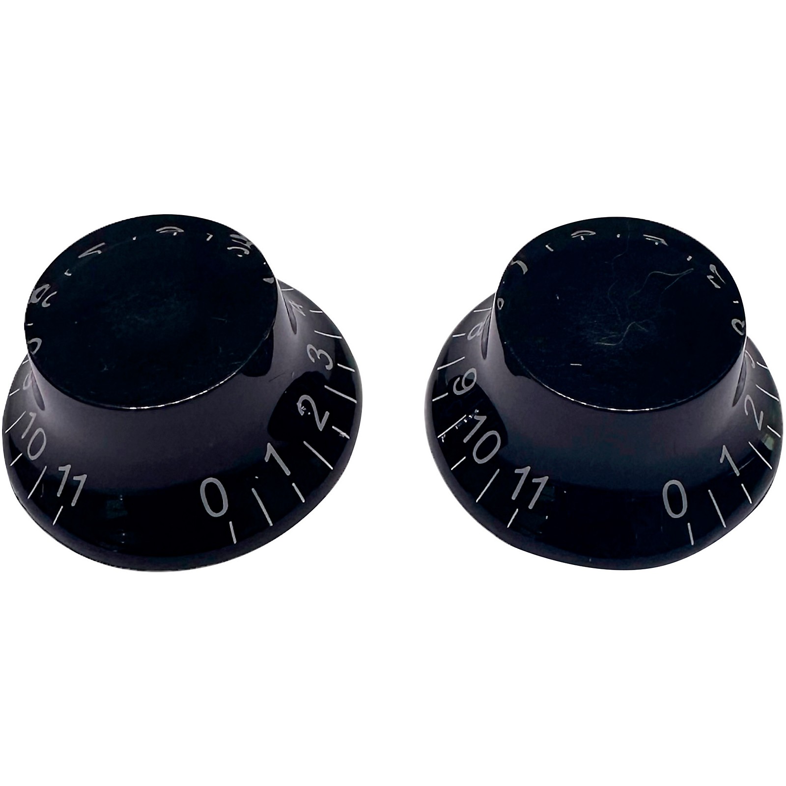 AxLabs Bell Knob That Goes To 11 (White Lettering) - 2 Pack Black ...