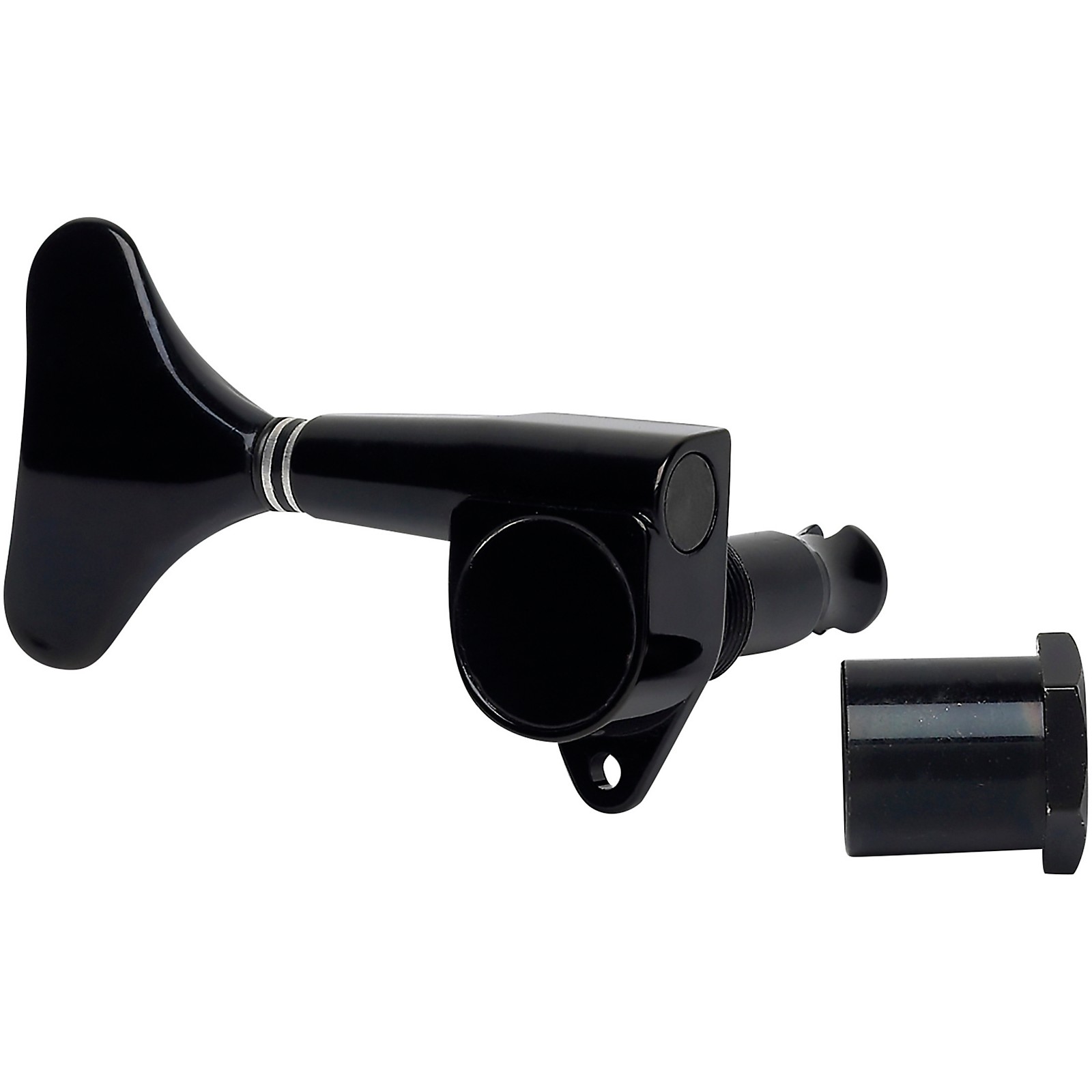 Allparts Single Economy Sealed Bass Tuner - Treble Side Black | Guitar ...