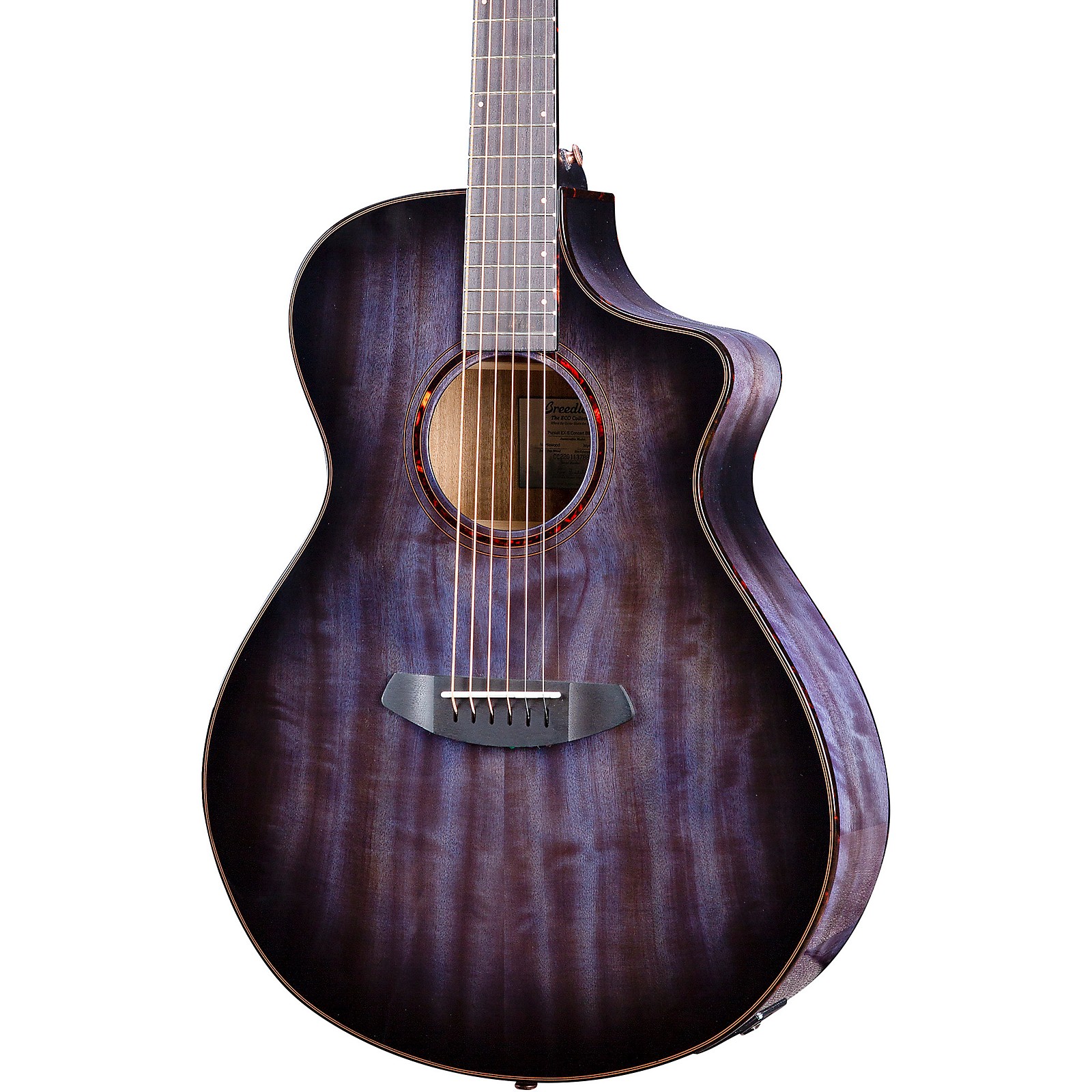 Breedlove Pursuit Exotic S CE Concert Acoustic-Electric Guitar ...