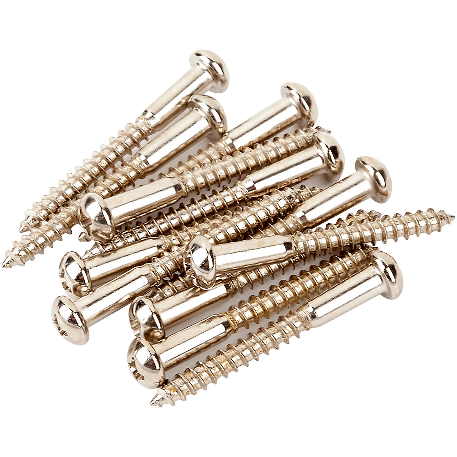 Fender Vintage-Style Stratocaster Bridge Mounting Screws Nickel ...
