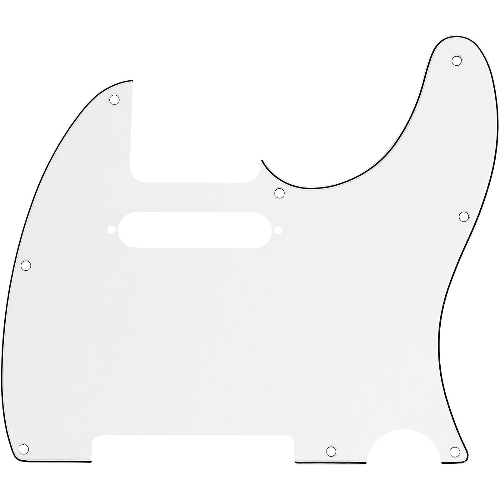 Fender 8 Hole Mount Multi Ply Telecaster Pickguards Parchment | Guitar ...