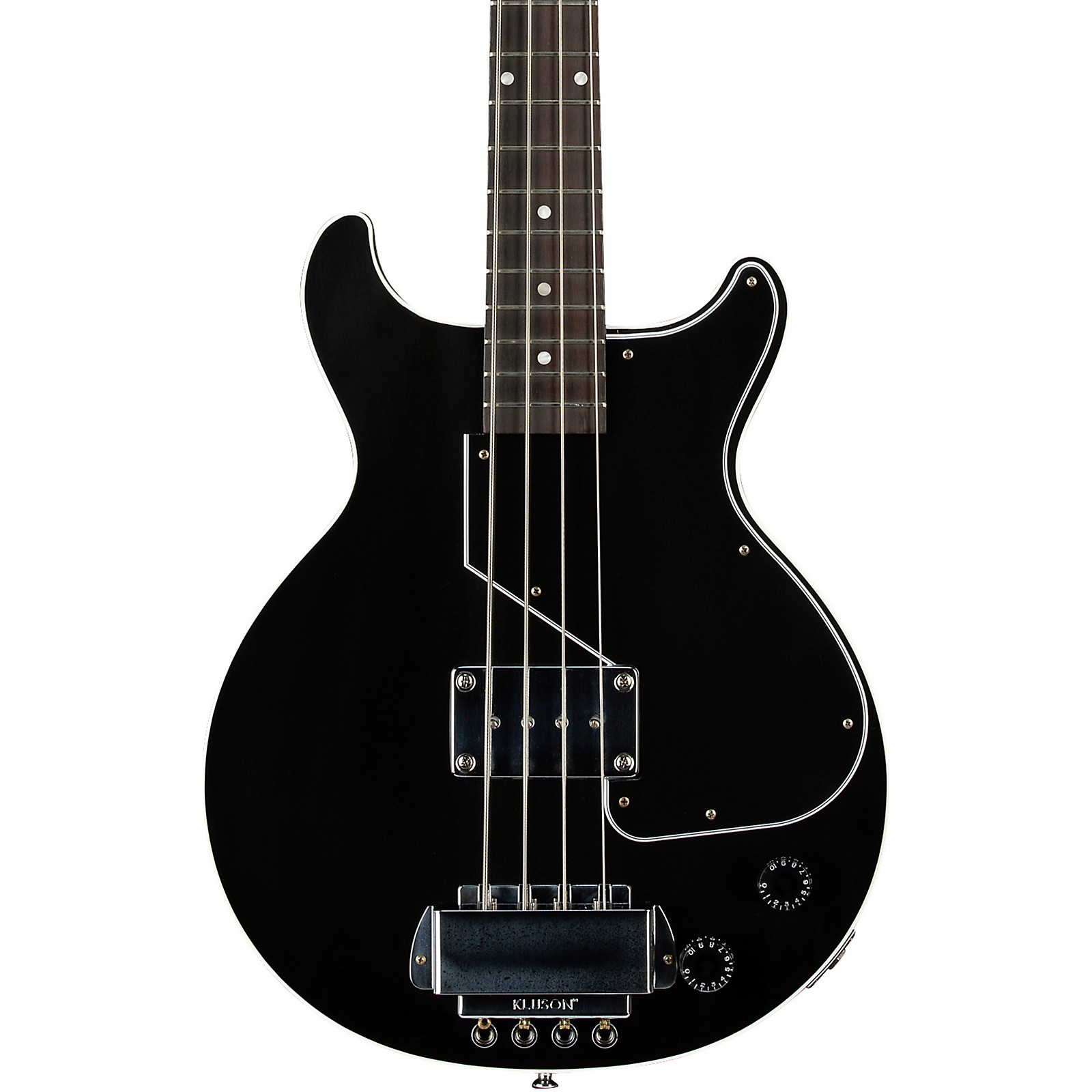 Platinum Gibson Custom Gene Simmons EB-0 Bass Ebony | Guitar Center