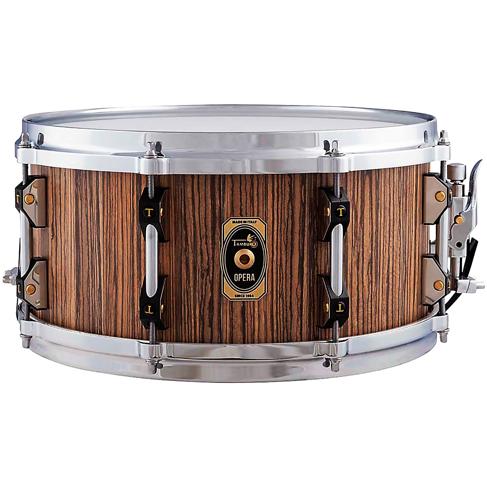 TAMBURO Opera Series Snare Drum 14 x 6.5 in. Zebrano | Guitar Center