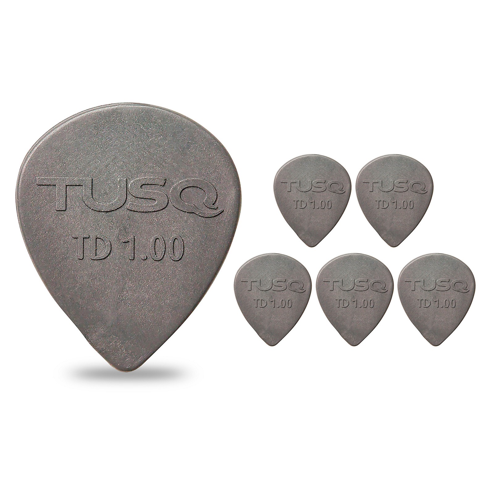 Graph Tech TUSQ Deep Tone Teardrop Pick 1.0 mm 6 Pack | Guitar Center