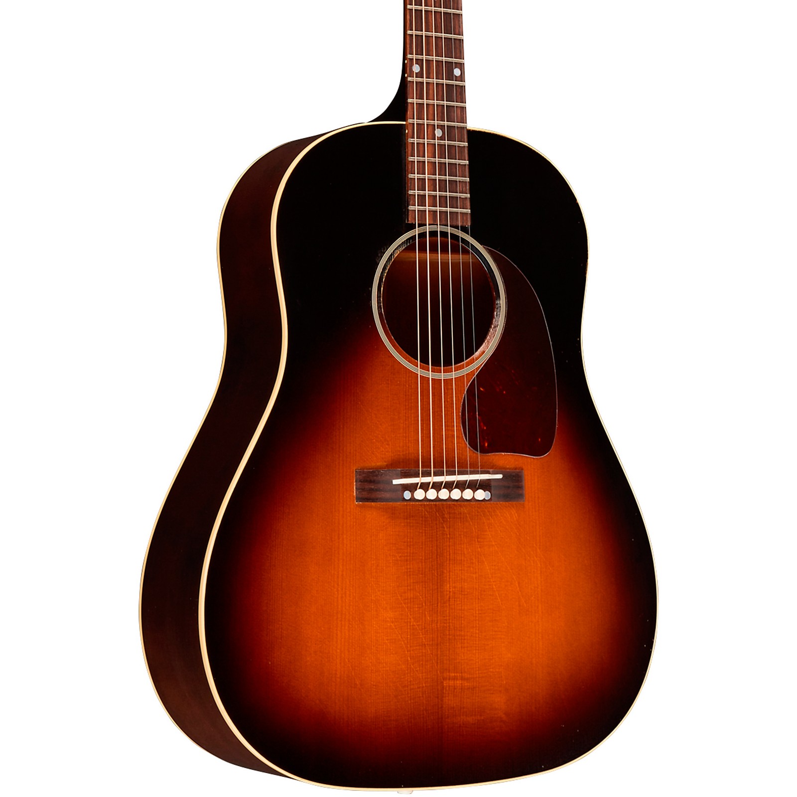 Platinum Gibson Murphy Lab 1942 Banner J-45 Light Aged Acoustic Guitar ...