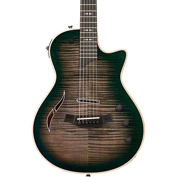 Platinum Taylor T5z Custom Big Leaf Maple-Urban Ash Acoustic-Electric ...