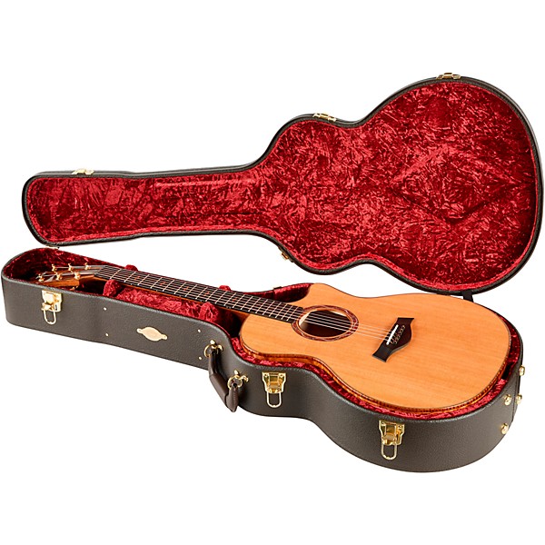 Platinum Taylor Custom Torrefied Spruce-Quilted Maple Grand Auditorium ...