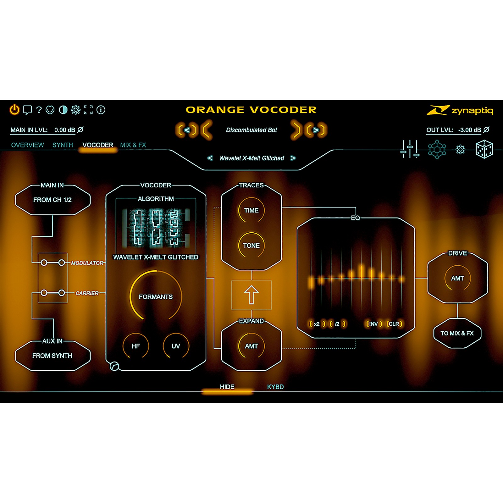 Zynaptiq ORANGE VOCODER IV Software Download | Guitar Center