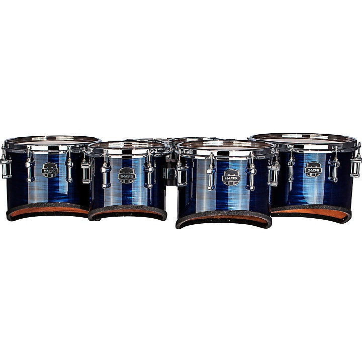Mapex Quantum Mark II Drums on Demand Series Classic Cut Tenor Large Marching Sextet 6, 8, 10 ...