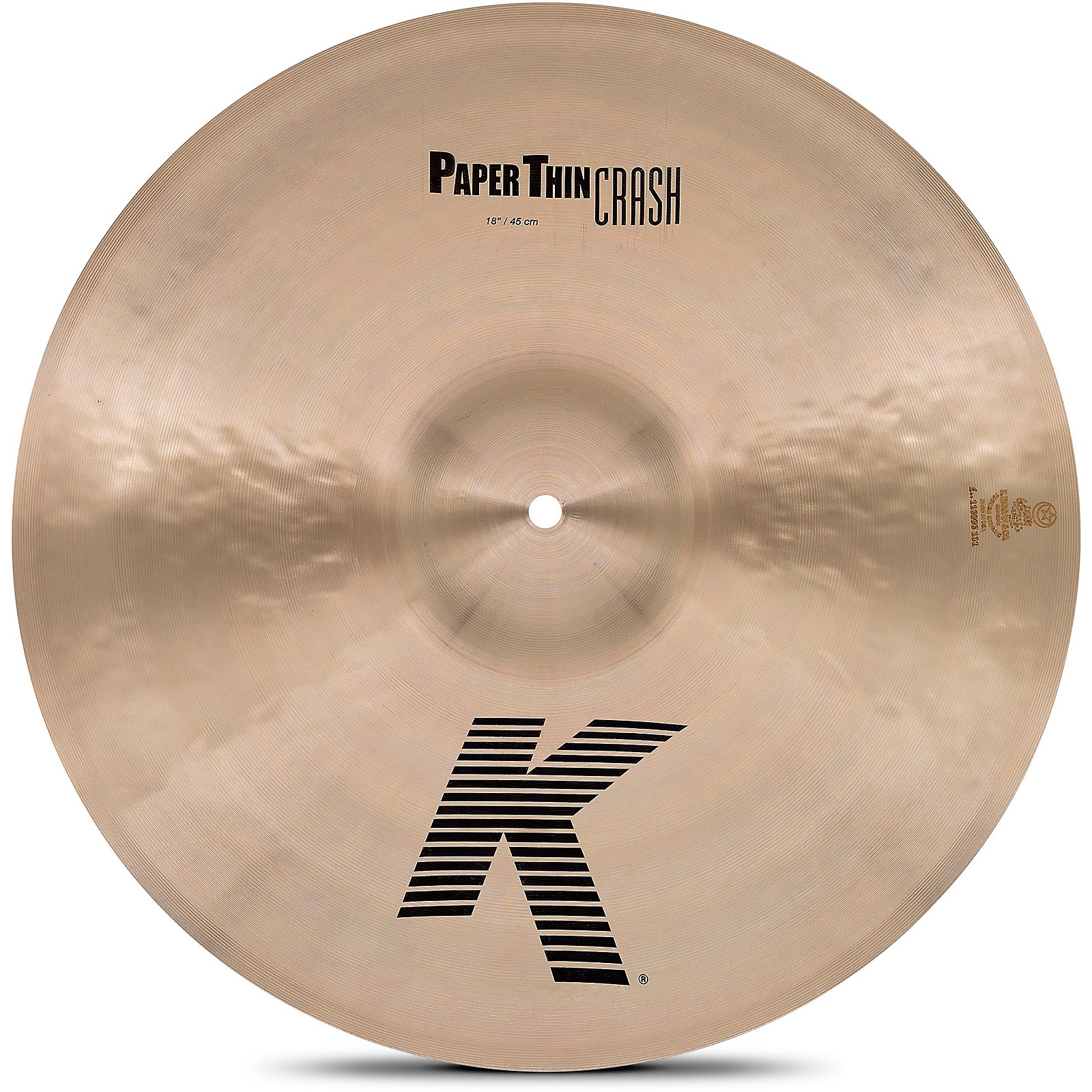 Zildjian K Paper Thin Crash Cymbal 18 in. | Guitar Center