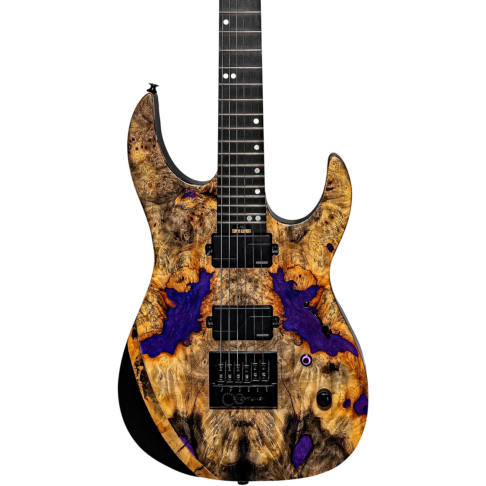 Platinum Legator Ninja 6-String X Series Evertune Electric Guitar Royal ...
