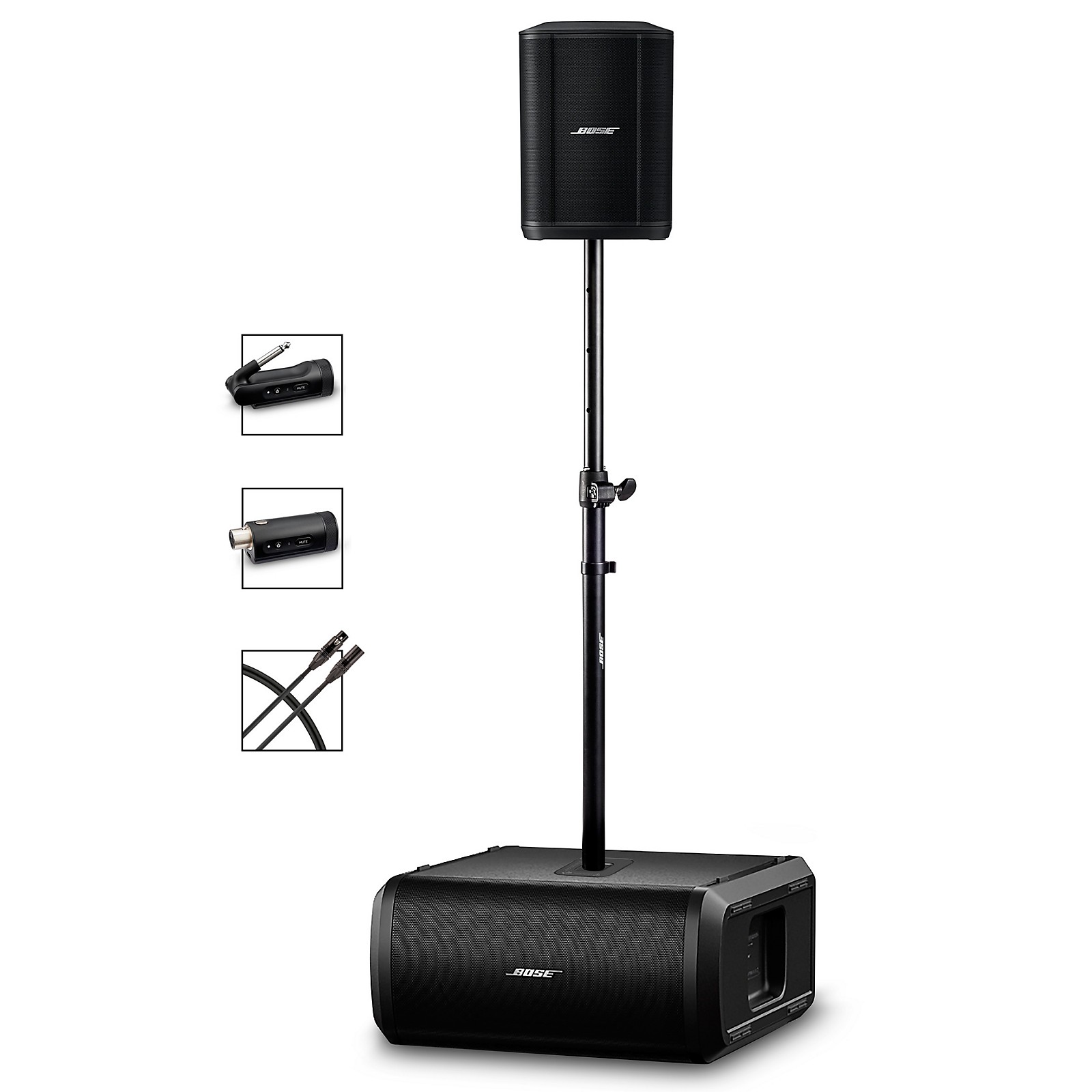 Bose S1 Pro+ Wireless PA Package With Sub1 Powered Bass Module ...