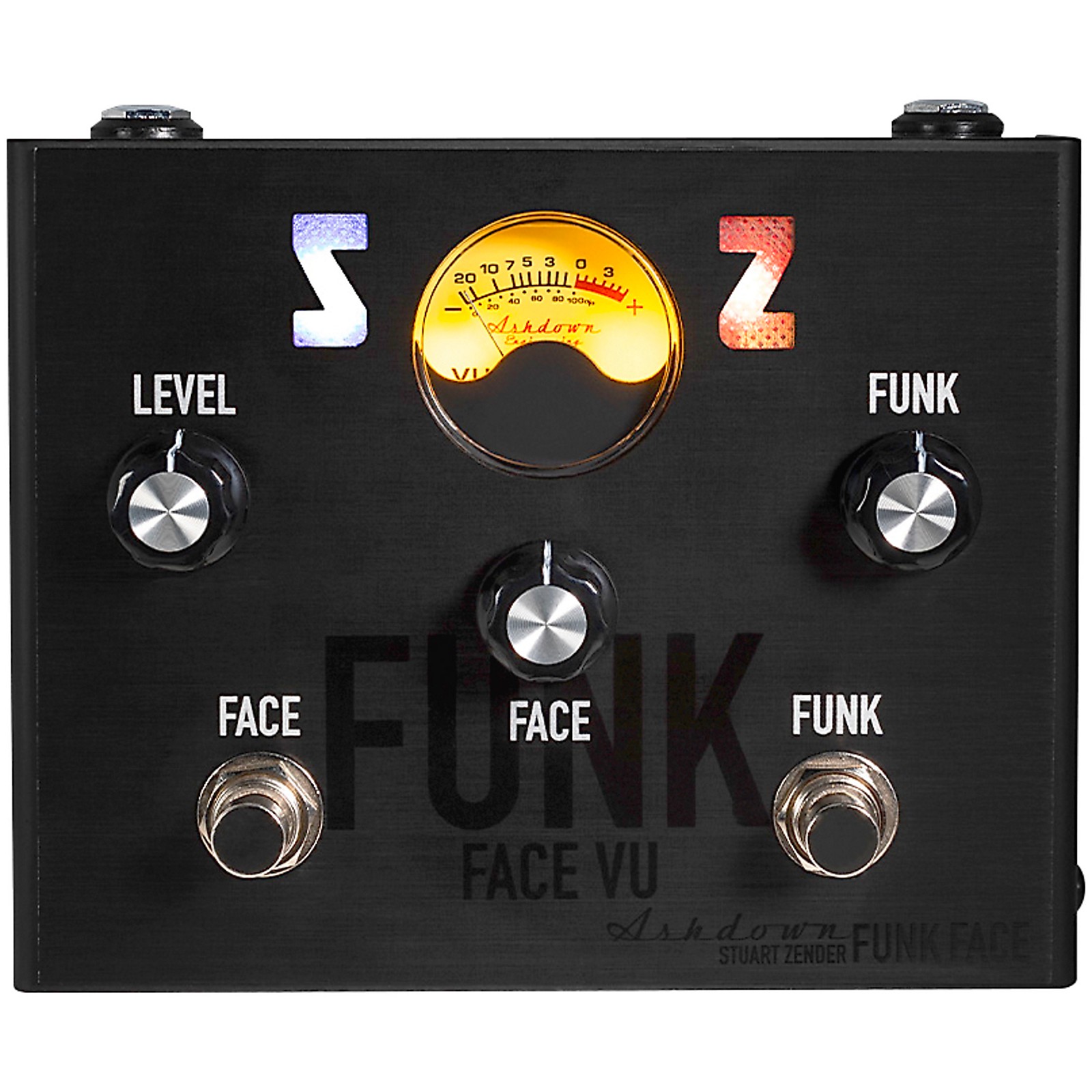 Ashdown Stuart Zender Funk Face VU Signature Filter & Wah Effects Pedal ...