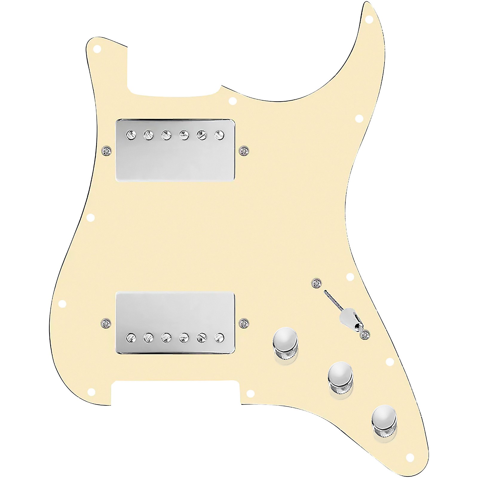 920d Custom HH Loaded Pickguard for Strat With Nickel Smoothie ...