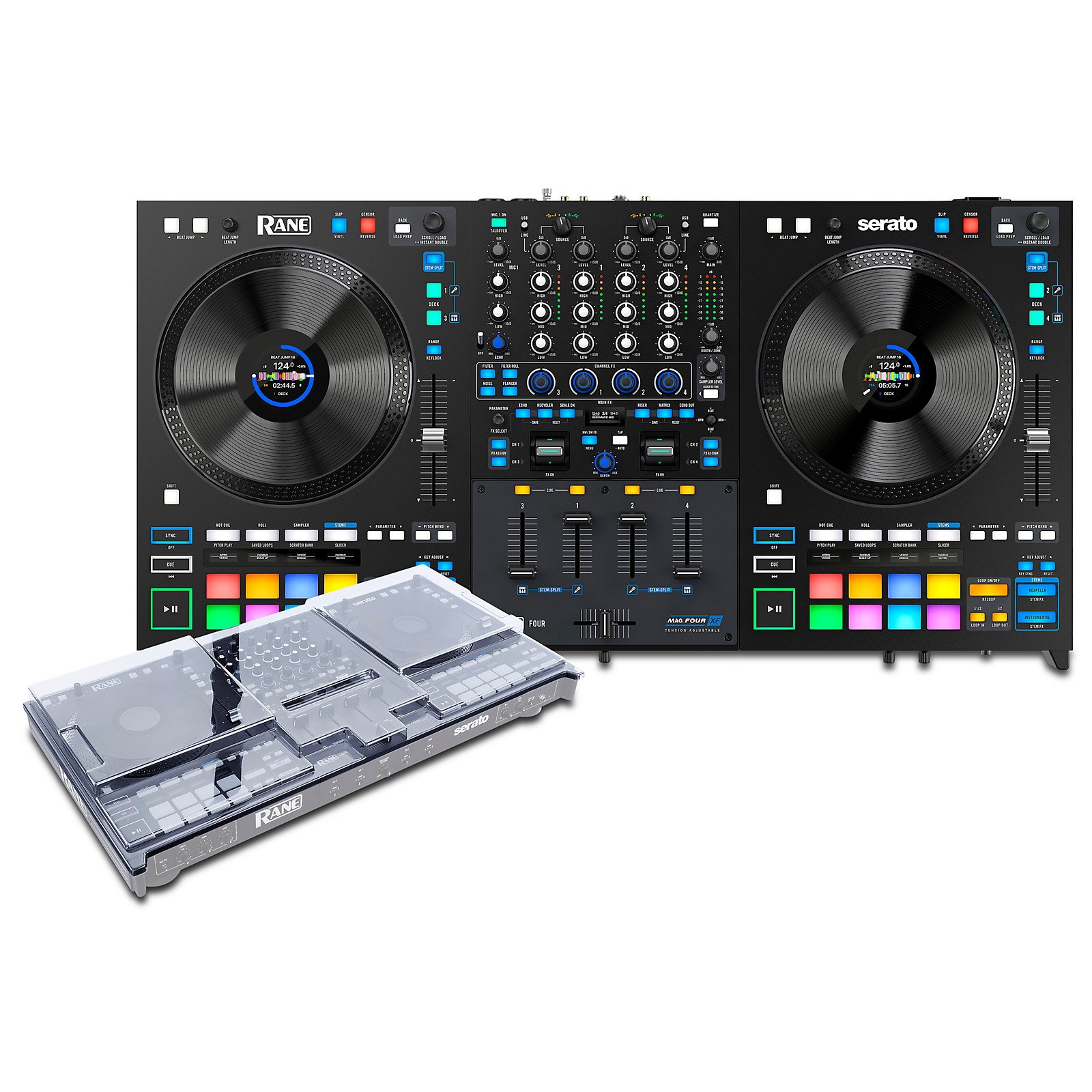 RANE FOUR and Decksaver Cover Bundle | Guitar Center