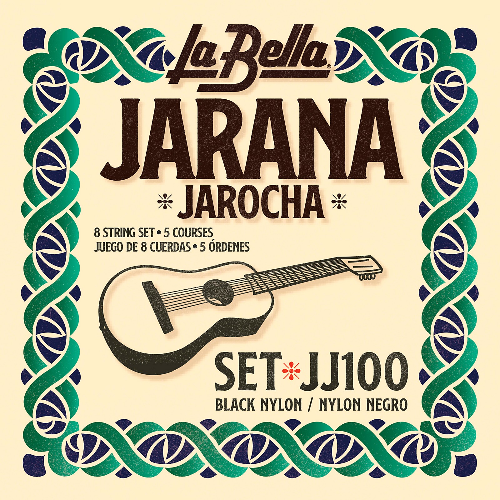 La Bella JJ100 Jarana Jarocha 8-String Set | Guitar Center