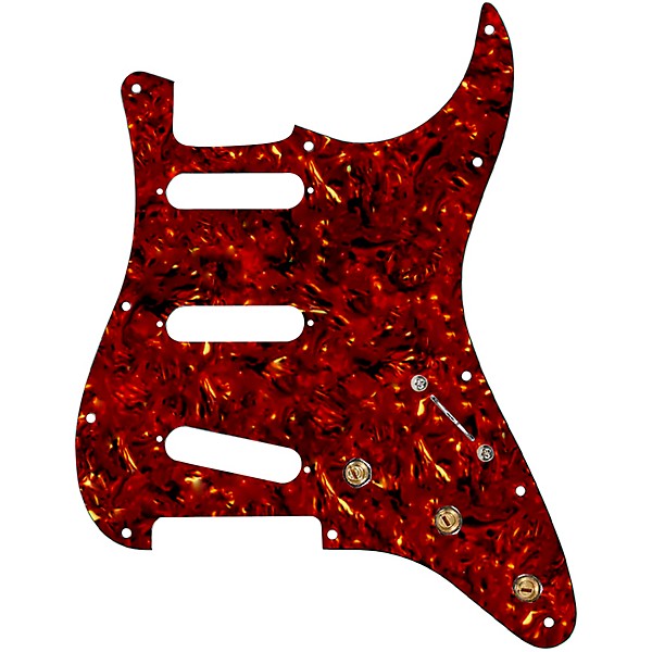 920D Custom SSS Pre-Wired Pickguard for Strat With S7W Wiring Harness ...