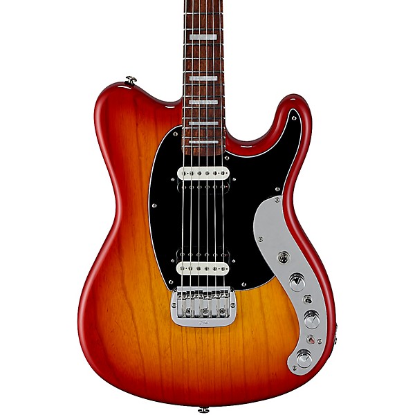 Platinum G&L CLF Research Espada Electric Guitar Cherry Burst | Guitar ...