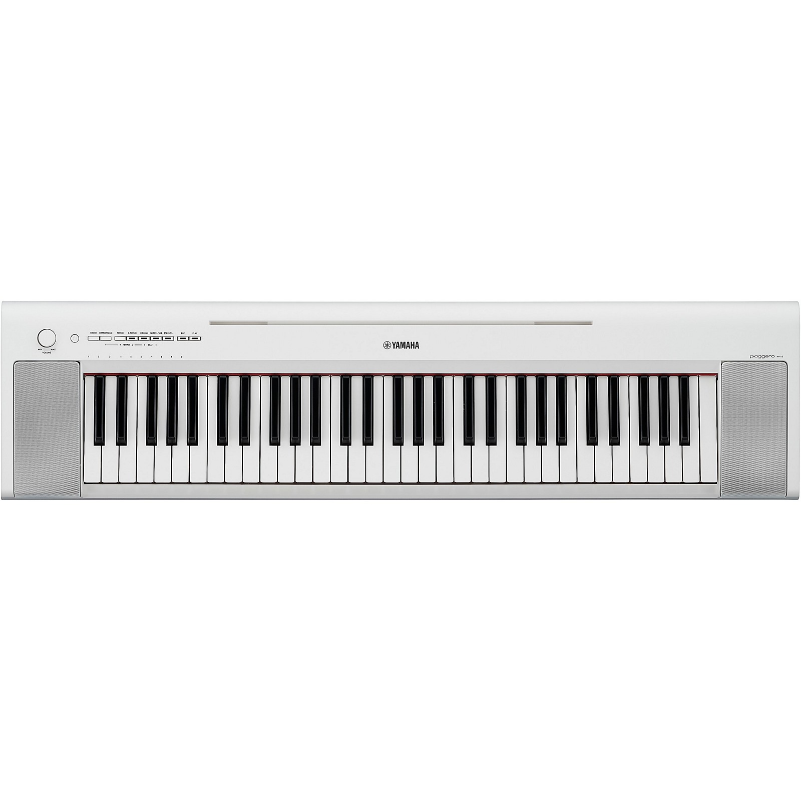 Yamaha Piaggero NP-15 61-Key Portable Keyboard With Power Adapter White ...