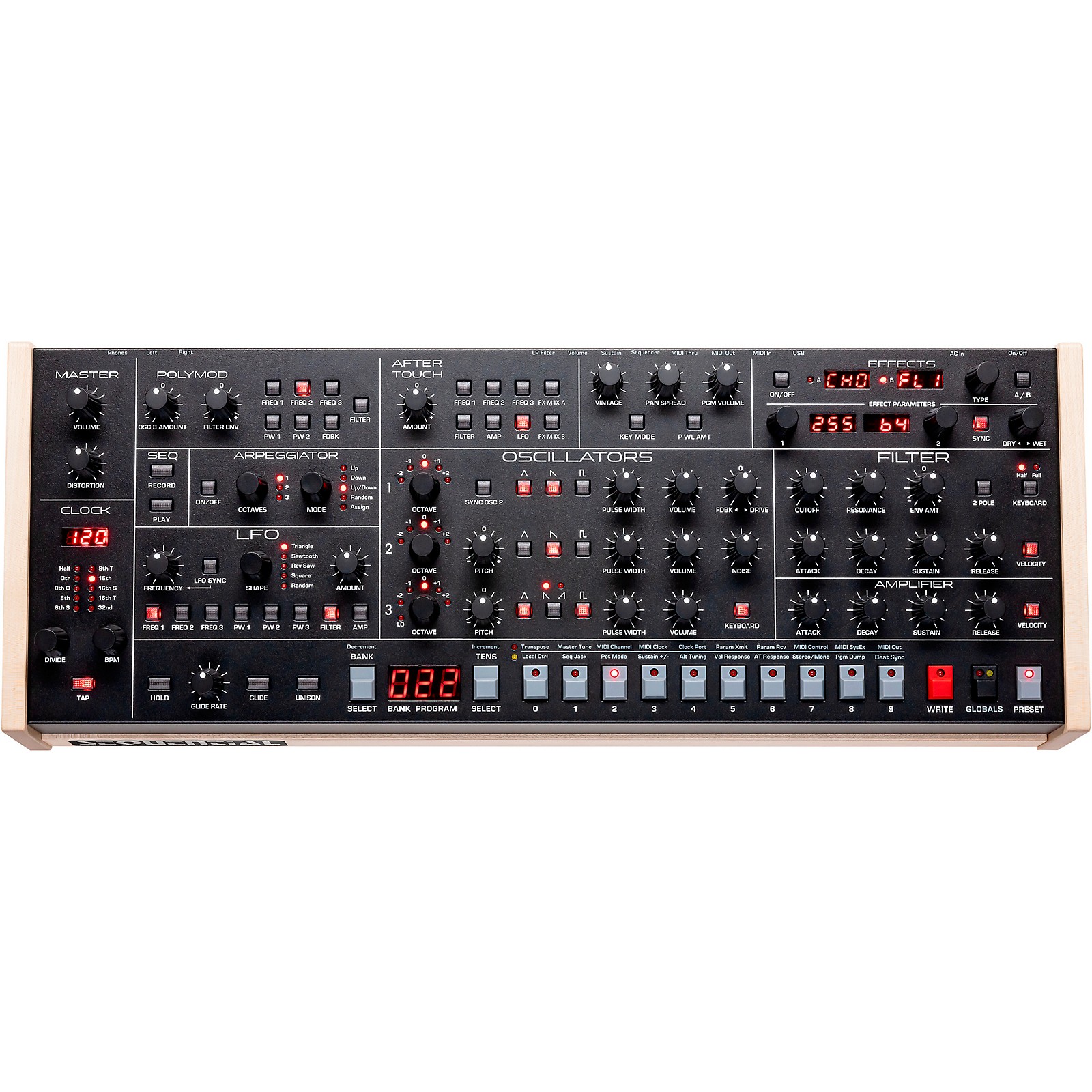 Sequential Trigon-6 Analog Synthesizer Desktop Module | Guitar Center