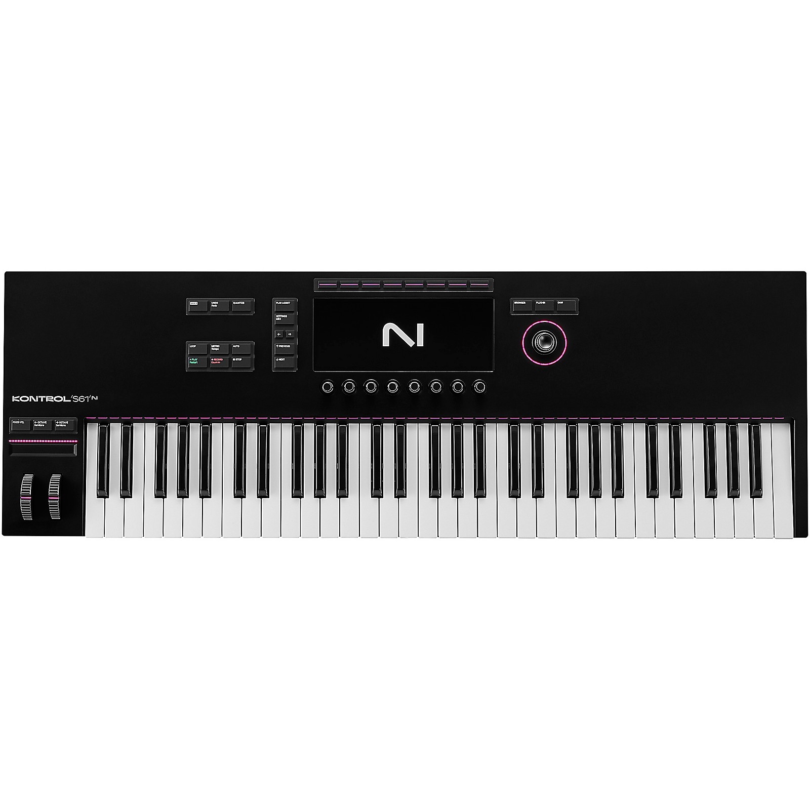 Native Instruments Kontrol S61 MK3 61-Key MIDI Keyboard Controller ...