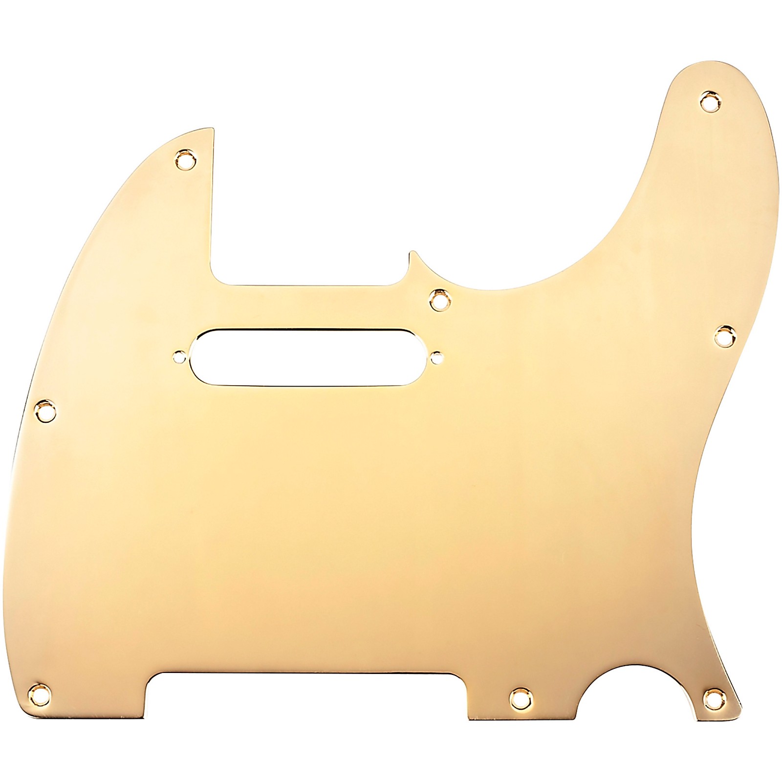Fender 8-Hole Mount Plated Telecaster Pickguards Gold | Guitar Center