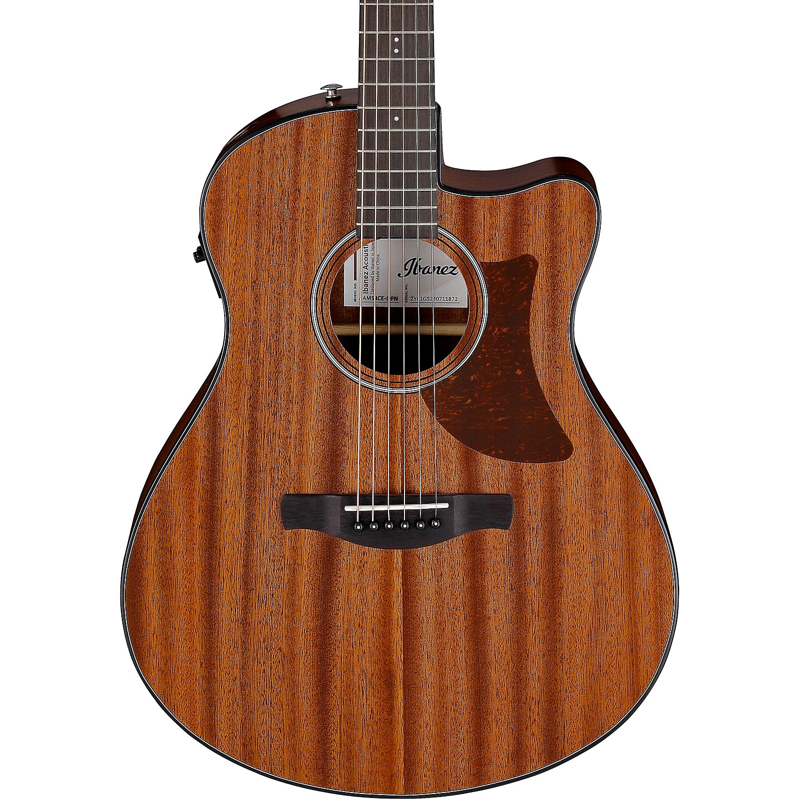 Ibanez AAM54CE Advanced Auditorium Acoustic-Electric Guitar Natural ...
