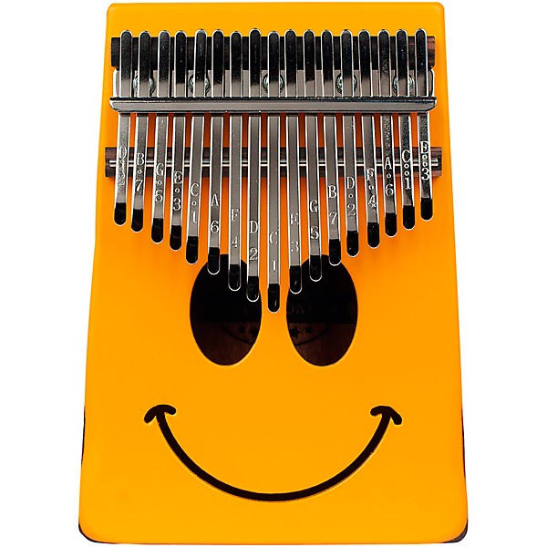 Mahalo Smile Kalimba with Bag Yellow | Guitar Center