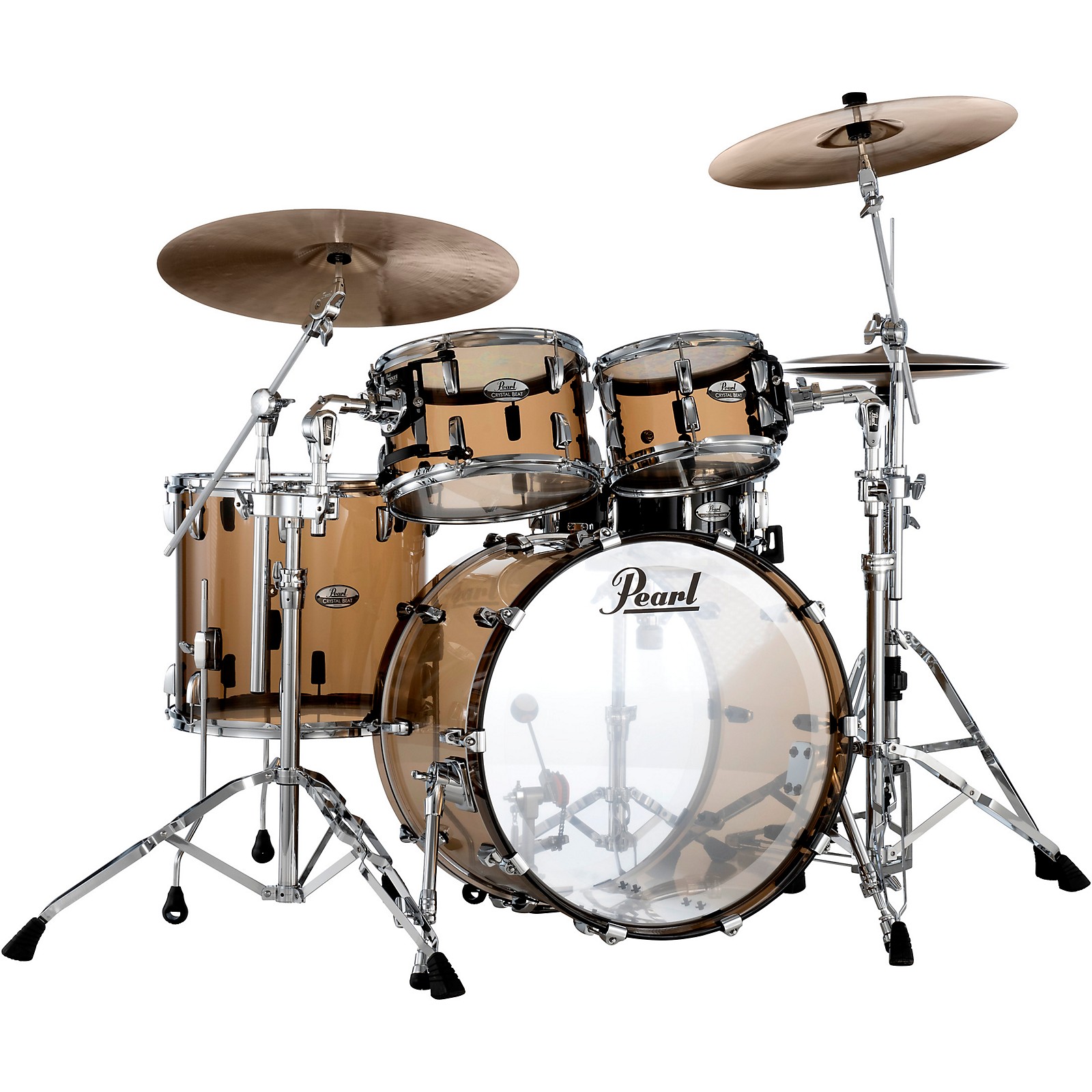 Pearl Crystal Beat 4-Piece Shell Pack Liquid Smoke | Guitar Center