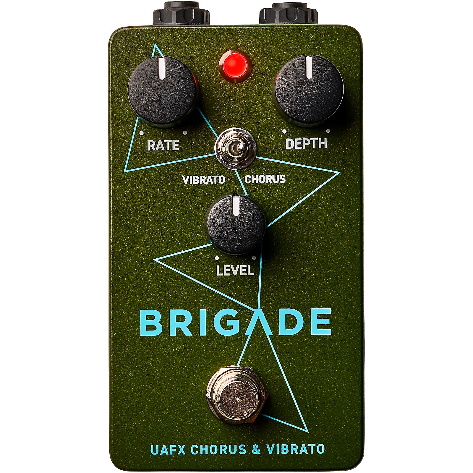 Universal Audio UAFX Brigade Chorus & Vibrato Effects Pedal Green ...