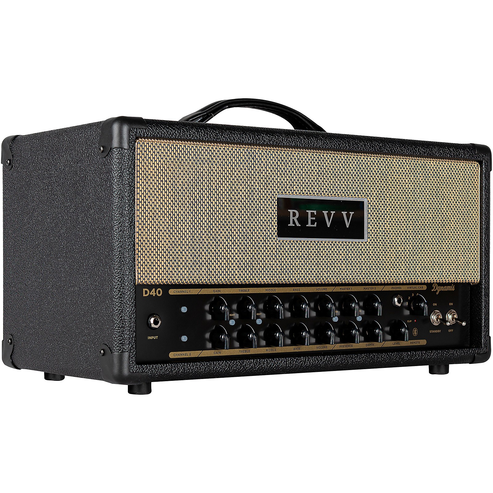 Revv Amplification Dynamis D40 Amplifier Head Black | Guitar Center