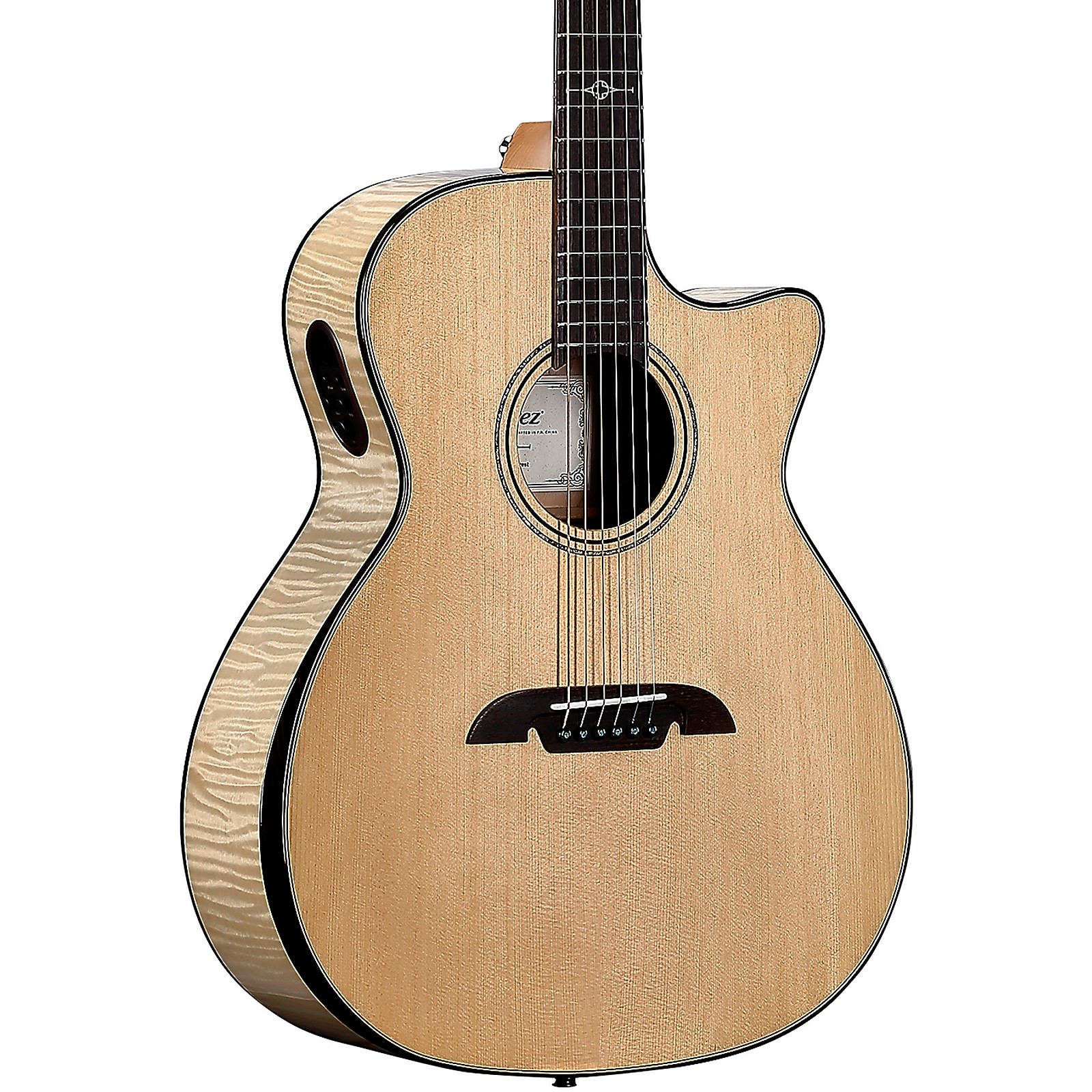 Alvarez AEG80CE Grand Auditorium Acoustic-Electric Guitar Natural | Guitar Center
