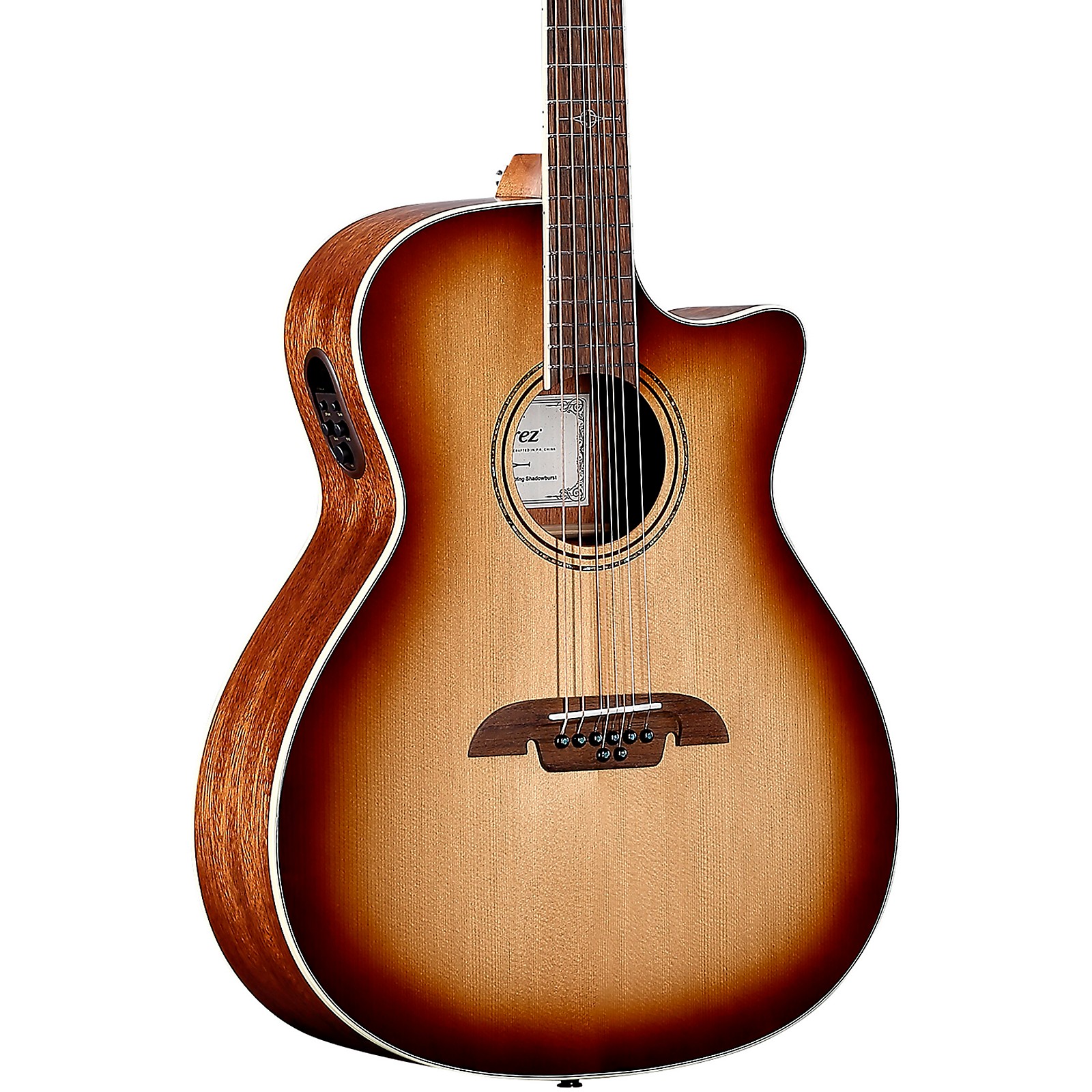 Alvarez AG60CE 8-String Grand Auditorium Acoustic-Electric Guitar ...
