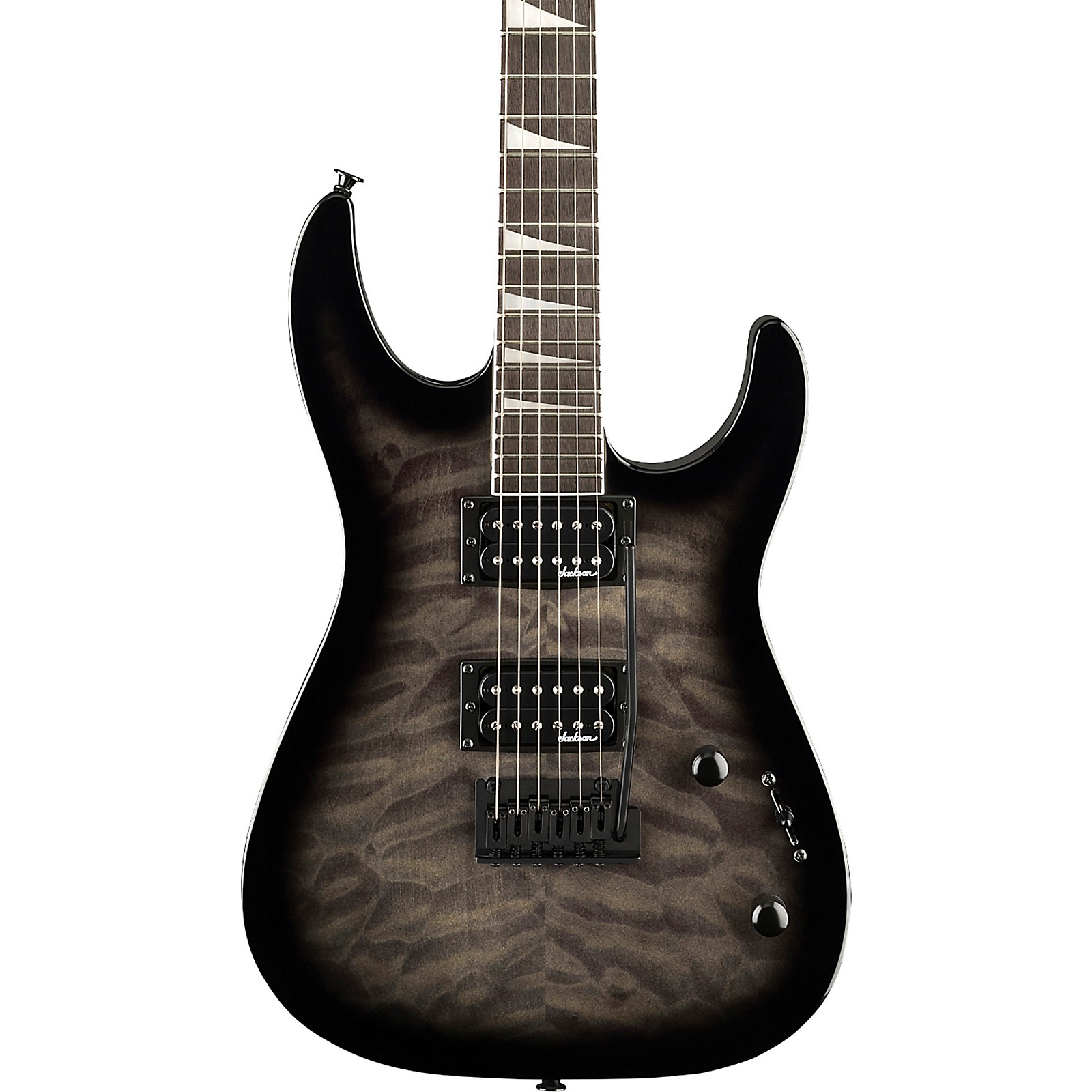 Jackson JS Series Dinky JS20 DKQ 2PT Electric Guitar Transparent Black ...