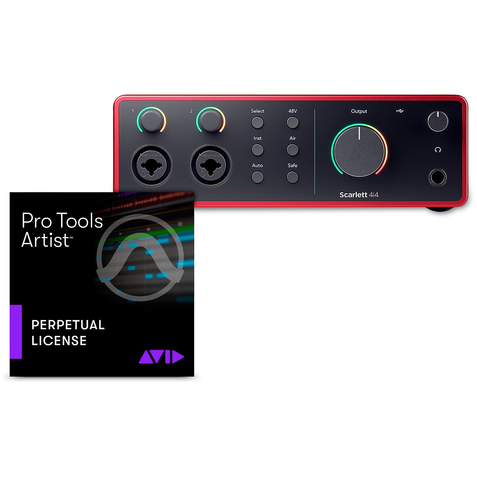 Focusrite Scarlett USB-C Audio Interface (Gen 4) with AVID Pro Tools ...