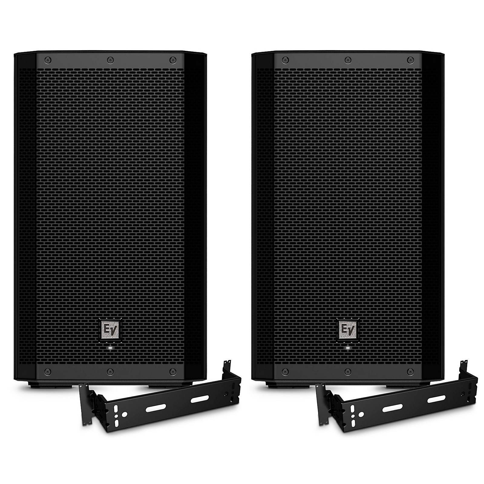 Electro-Voice ZLX-12P G2 Powered Speaker Pair With Wall Brackets ...