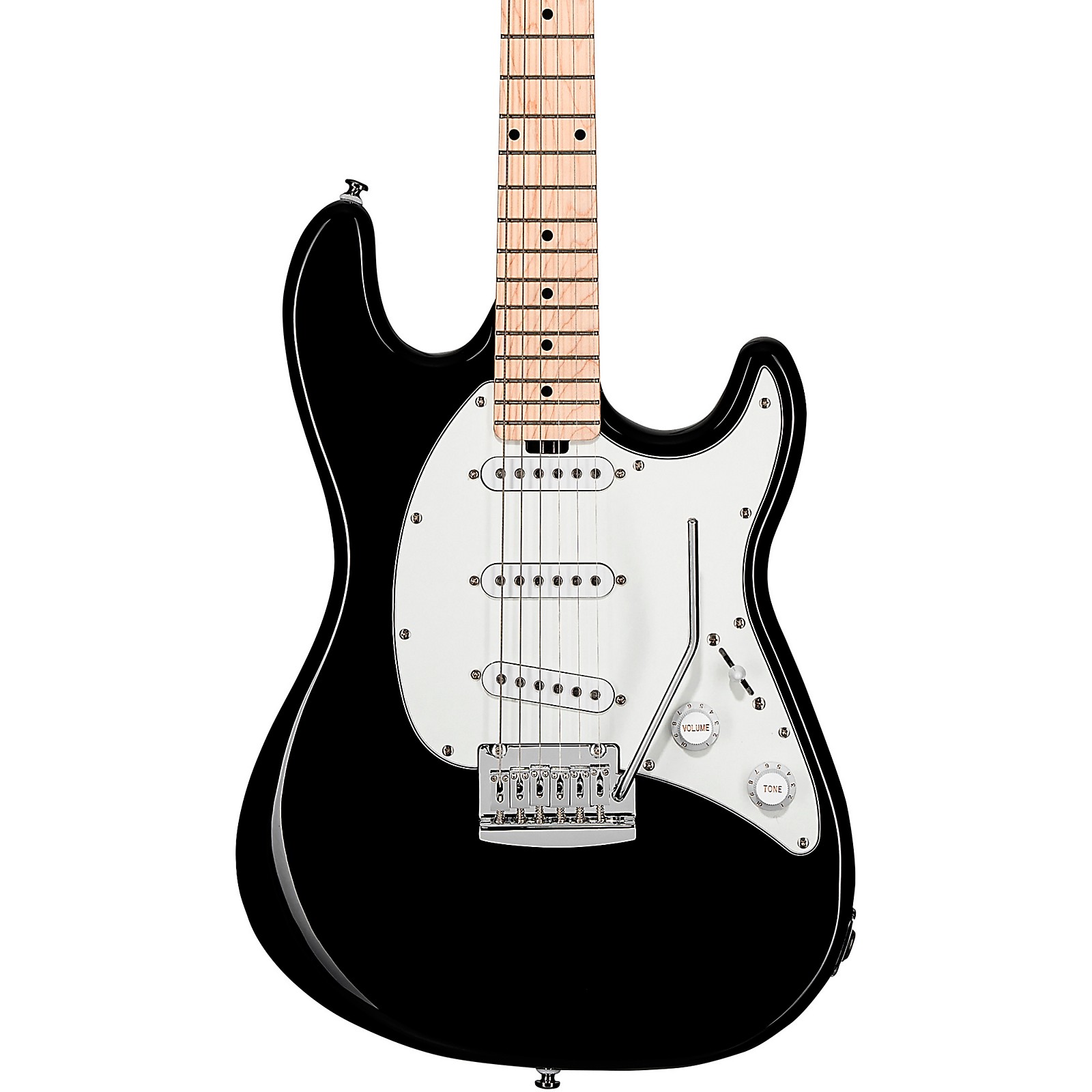 Sterling by Music Man Cutlass CT30 SSS Electric Guitar Black | Guitar ...