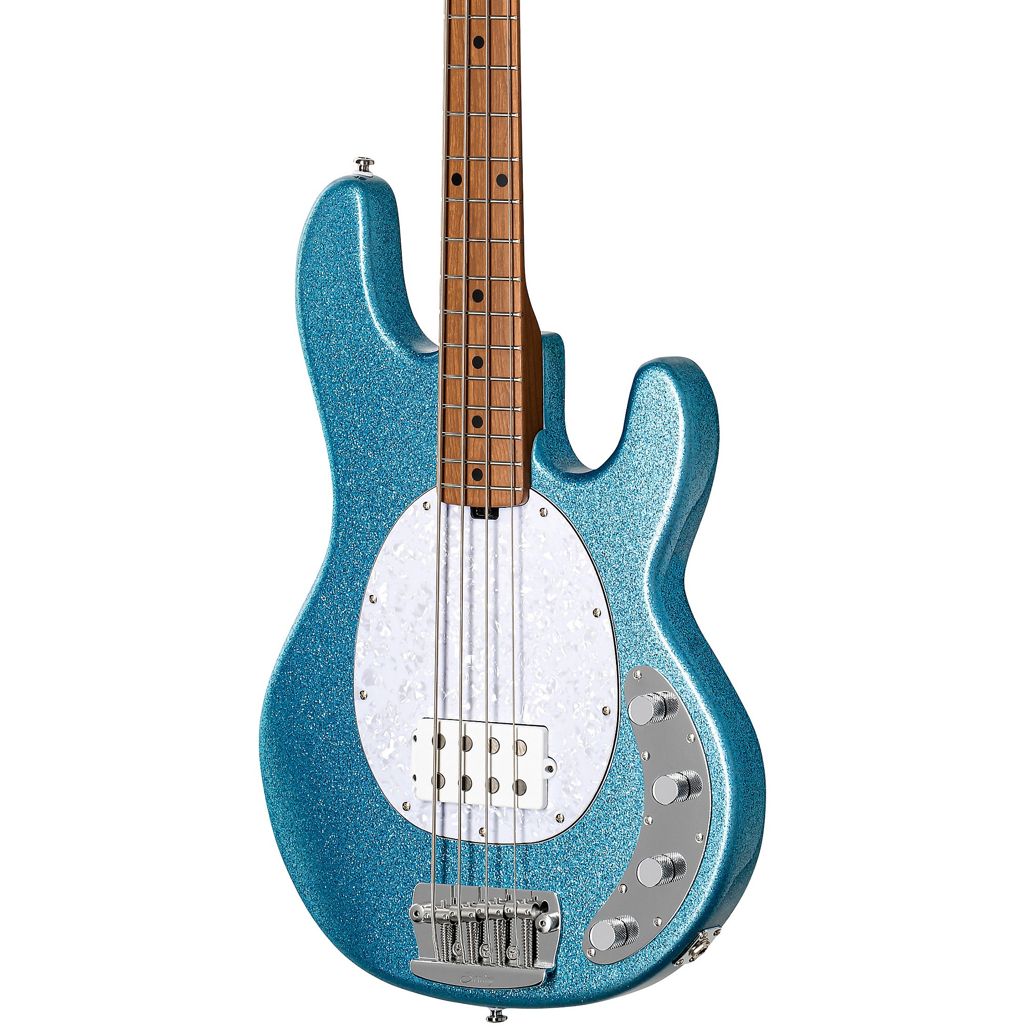 Sterling by Music Man StingRay RAY34 Sparkle Bass Blue Sterling by Music Man StingRay RAY34 Sparkle Bass Blue