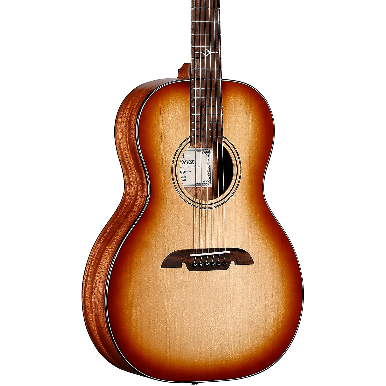 Alvarez AMP610E2 Parlor Acoustic-Electric Guitar Shadowburst | Guitar ...