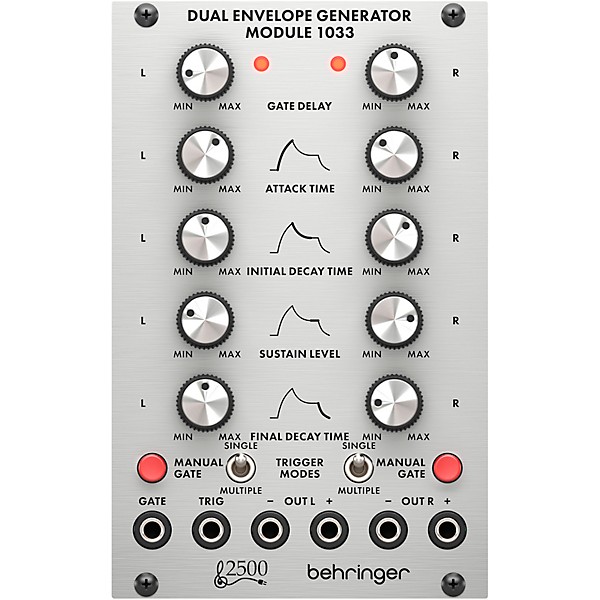 Behringer 1033 Dual Envelope Generator Eurorack Module | Guitar Center