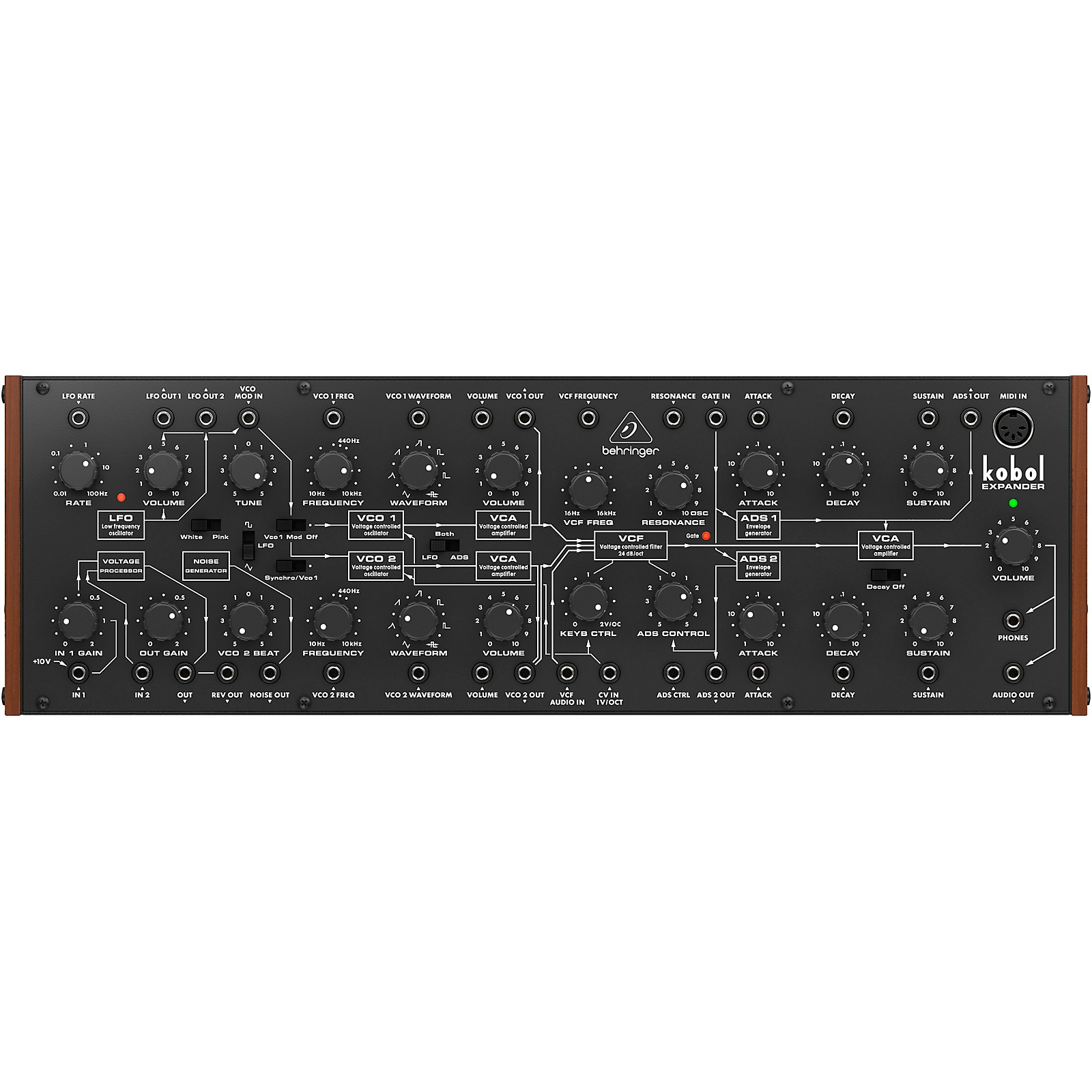 Behringer Kobol Expander Semi-modular Analog Synthesizer | Guitar Center