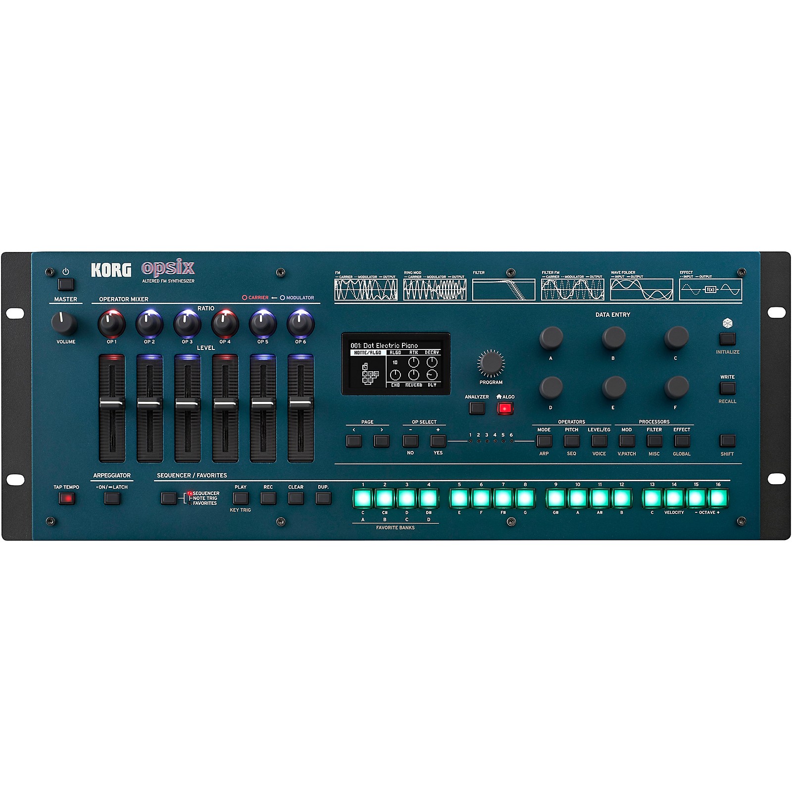 KORG opsix FM Desktop Desktop/4U Rack | Guitar Center