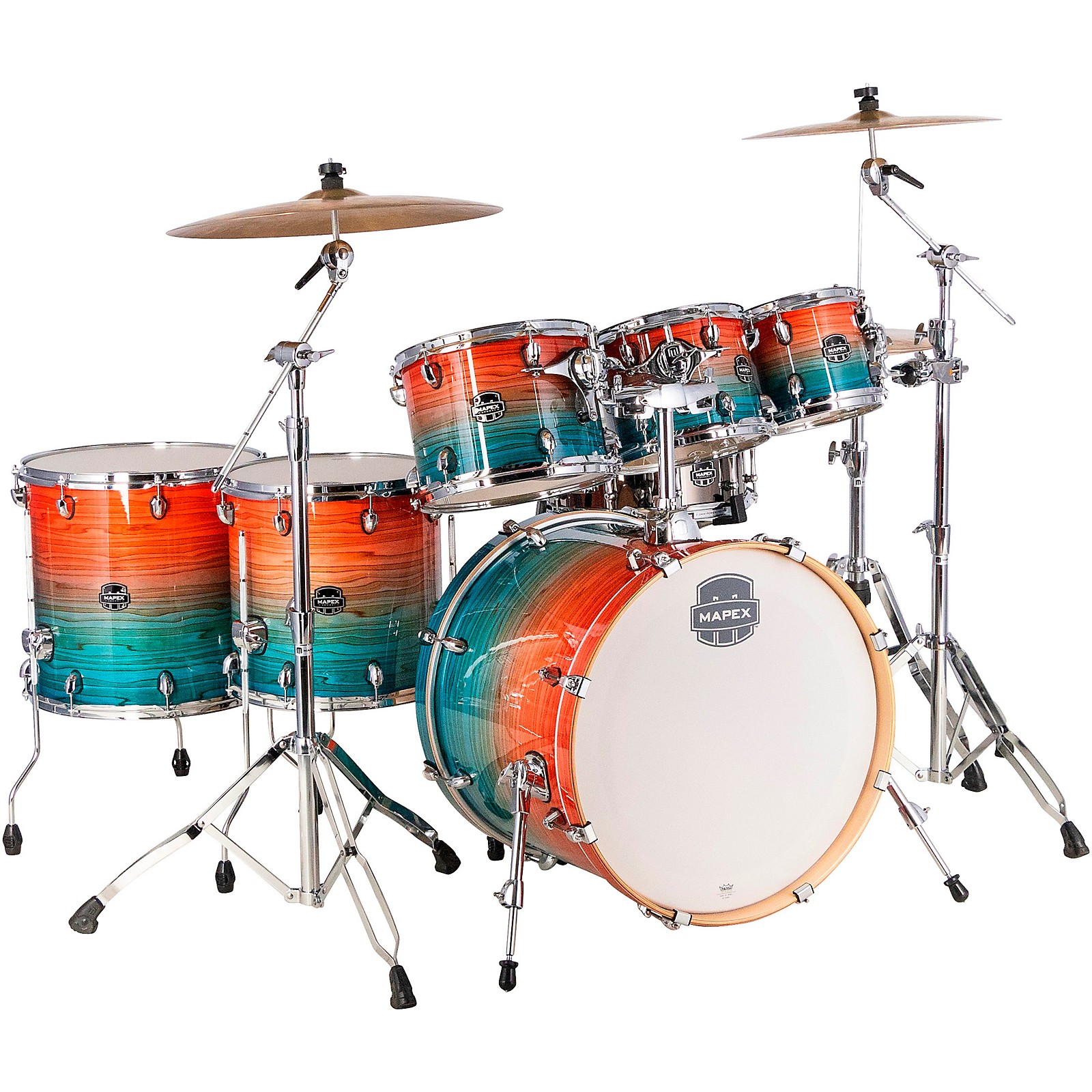 Mapex Armory Limited-Edition 7-Piece Shell Pack With 22" Bass Drum ...