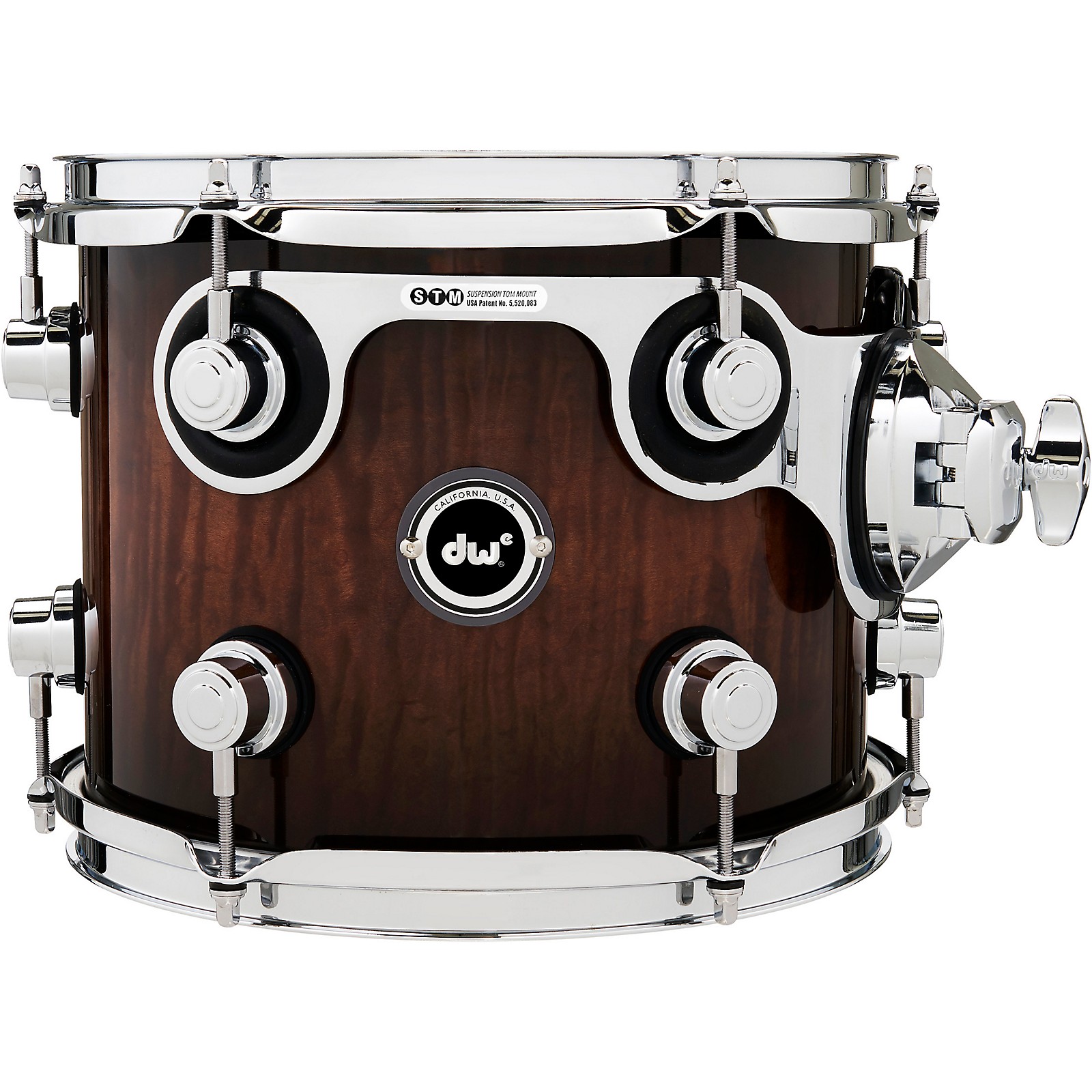 DW DWe Wireless Acoustic/Electronic Convertible Tom with STM 10 x 8 in ...