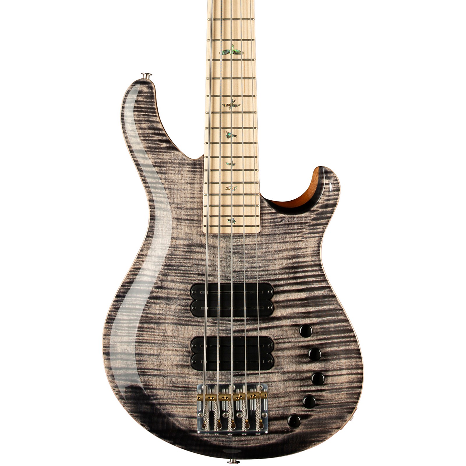 Platinum PRS Grainger 10-Top 5-String Bass Charcoal | Guitar Center