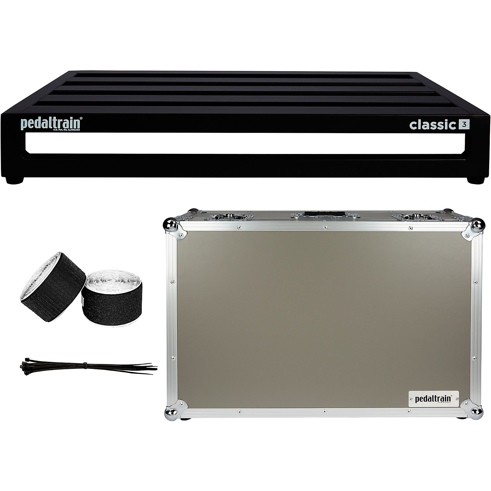 Pedaltrain Classic 3 Pedalboard with Tour Case Large Black | Guitar Center